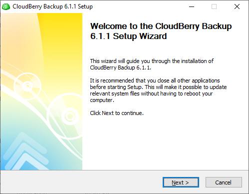 MSP360 (CloudBerry) Backup Setup Wizard | Help Center